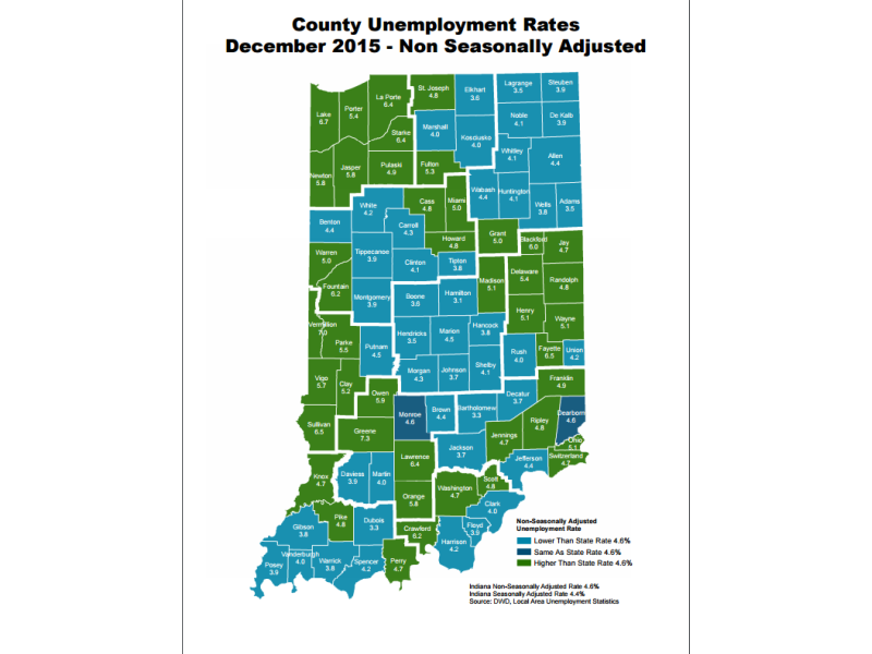 No change in Fort Wayne area unemployment - WOWO News/Talk 92.3 FM and ...