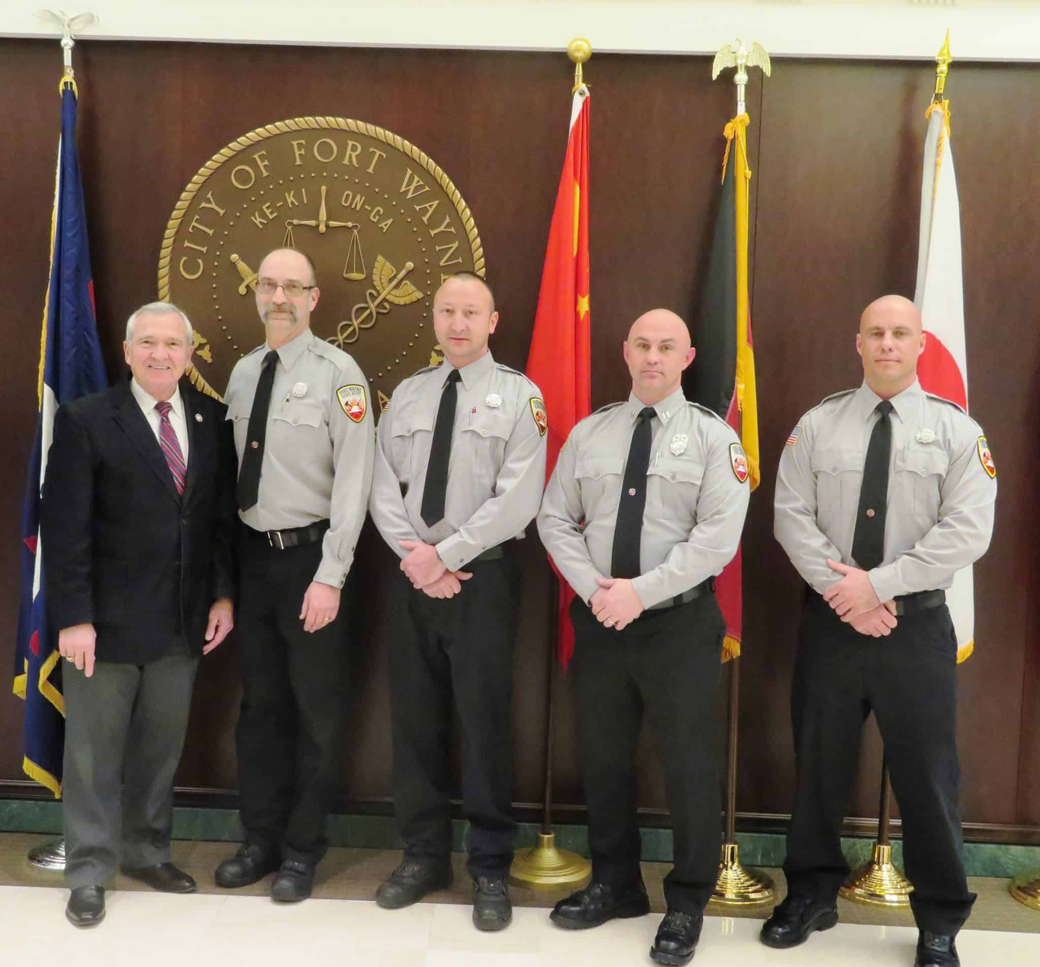 Fort Wayne firefighters honored for rescue efforts - WOWO News/Talk 92. ...